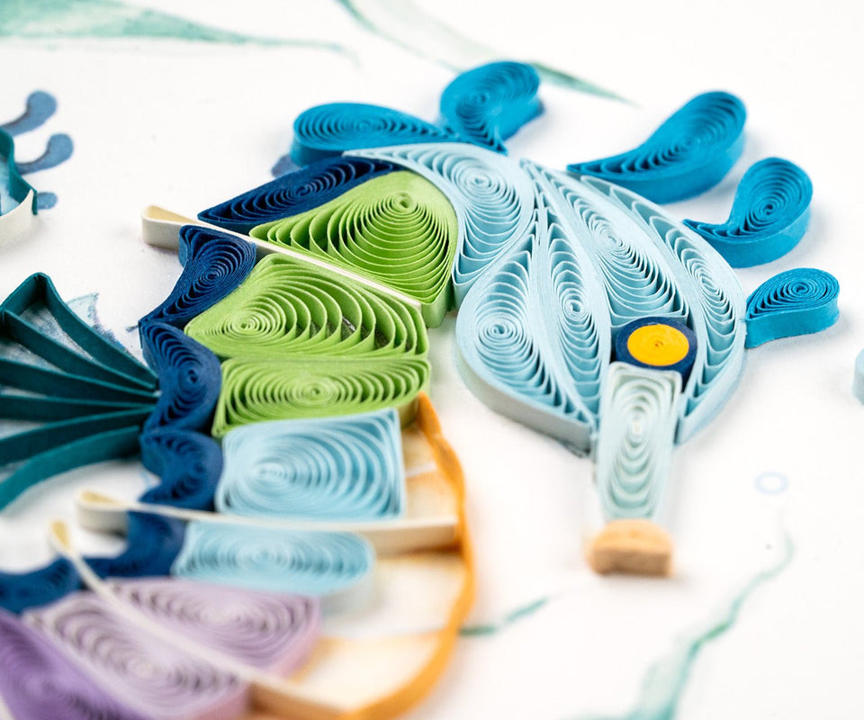 Colorful Seahorse Card - The Weitzman Museum Store