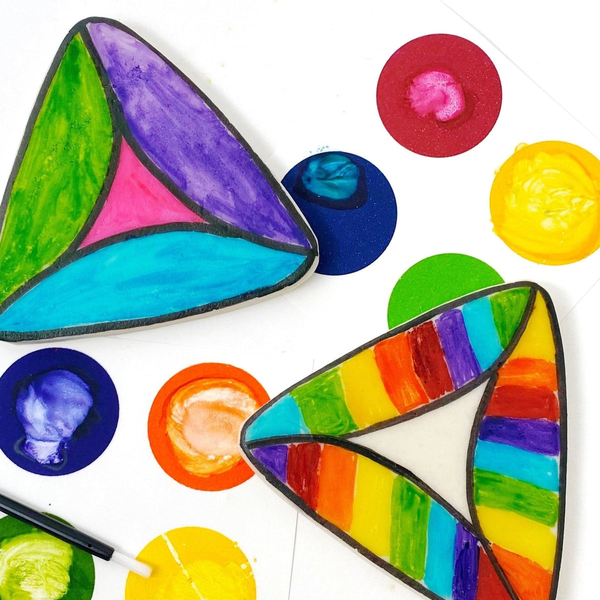 Purim Paint-Your-Own Hamantaschen - The Weitzman Museum Store