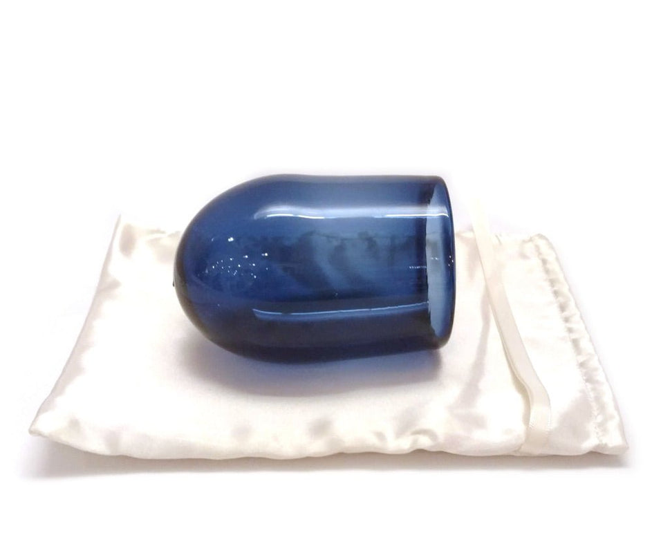 Shardz Wedding Breaking Glass Vessel - Steel Blue - The Weitzman Museum ...