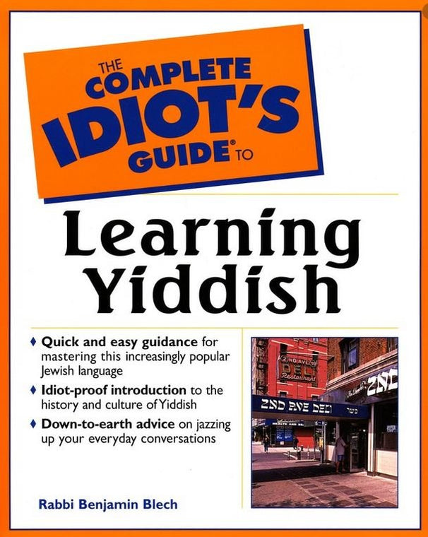 The Complete Idiot's Guide to Learning Yiddish - The Weitzman Museum Store