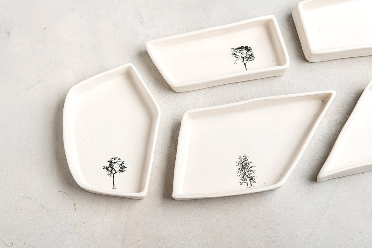 Trees of Israel Modular Seder Plate - The Weitzman Museum Store