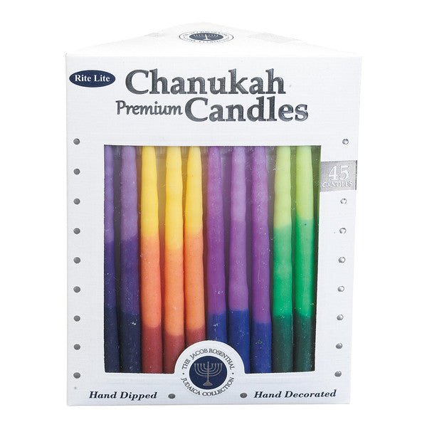 Tri-Color Premium Candles - The Weitzman Museum Store